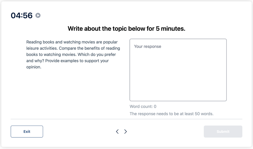 Writing Sample - Guide to Duolingo English Test Question (2025)