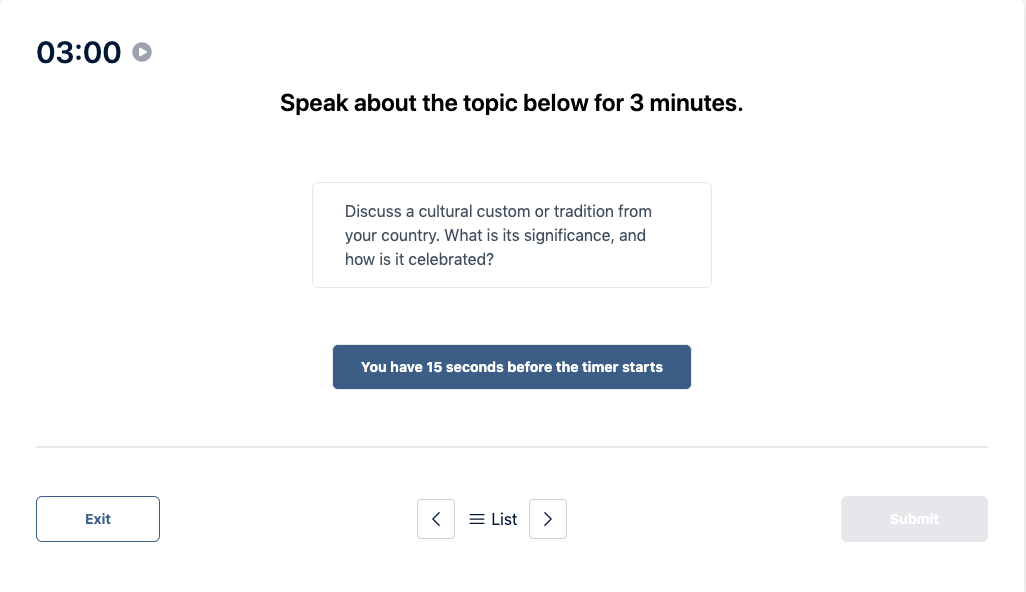 50 Duolingo English Test Speaking Topics with Answers