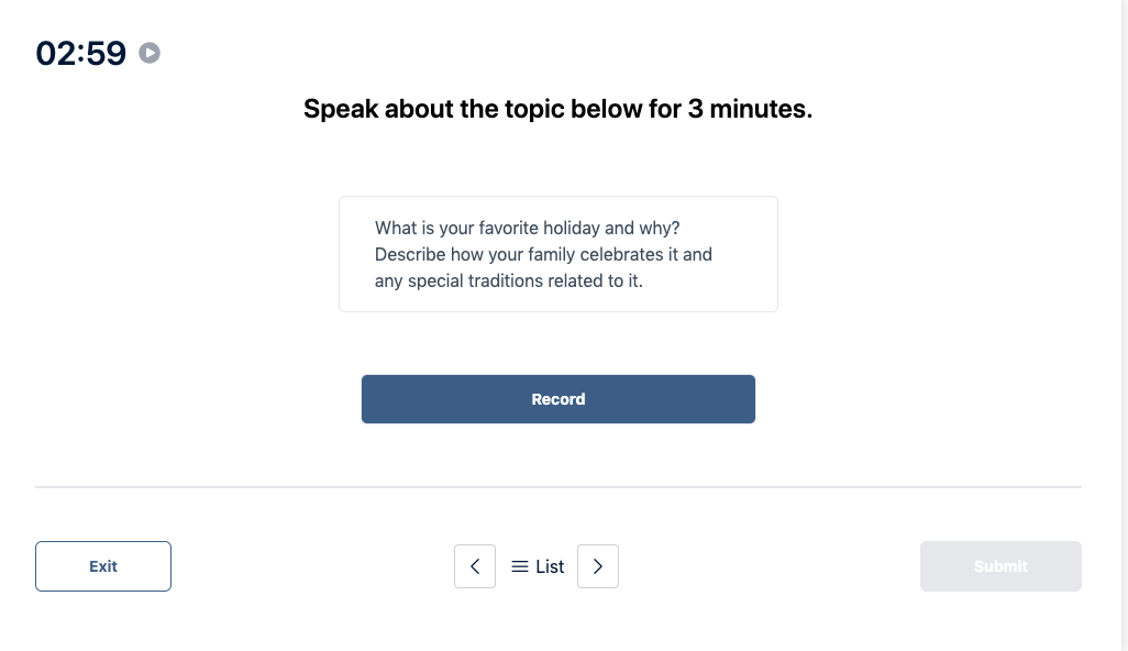 50 Duolingo English Test Speaking Topics with Answers