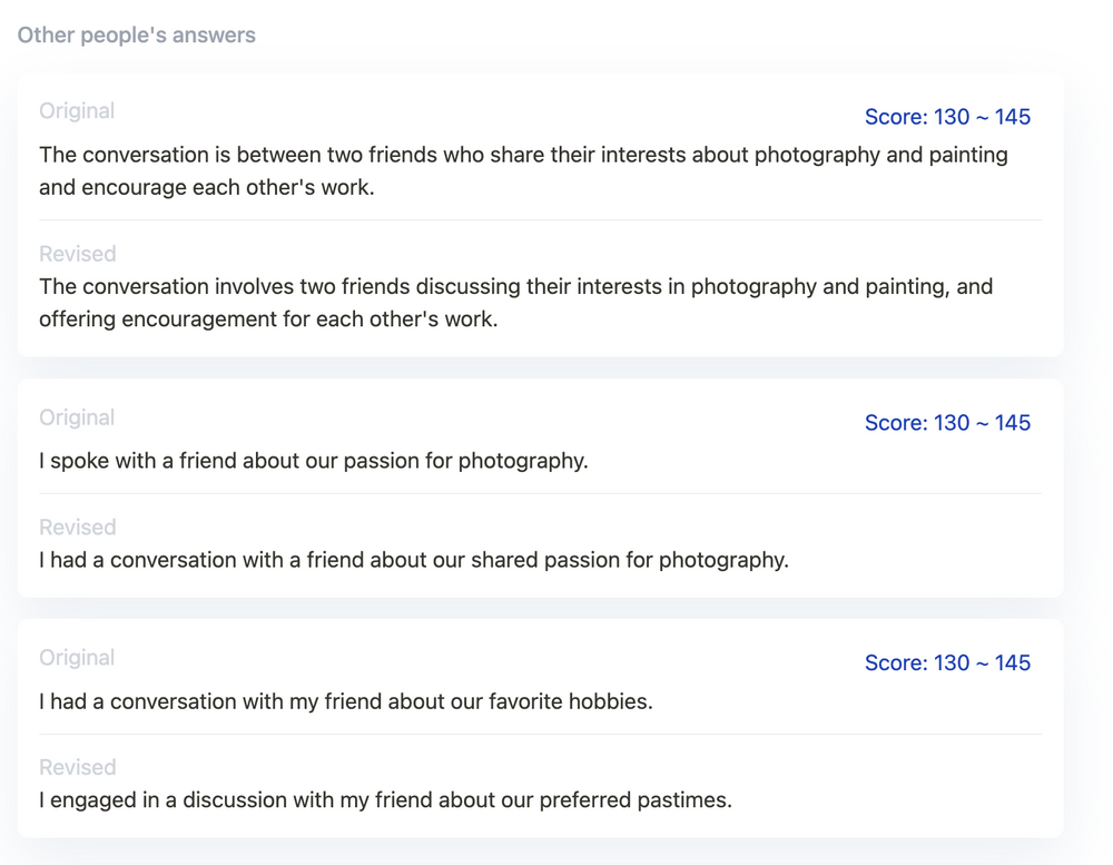 Summarize the Conversation - Duolingo English Test Summarize the Conversation - Duolingo English Test