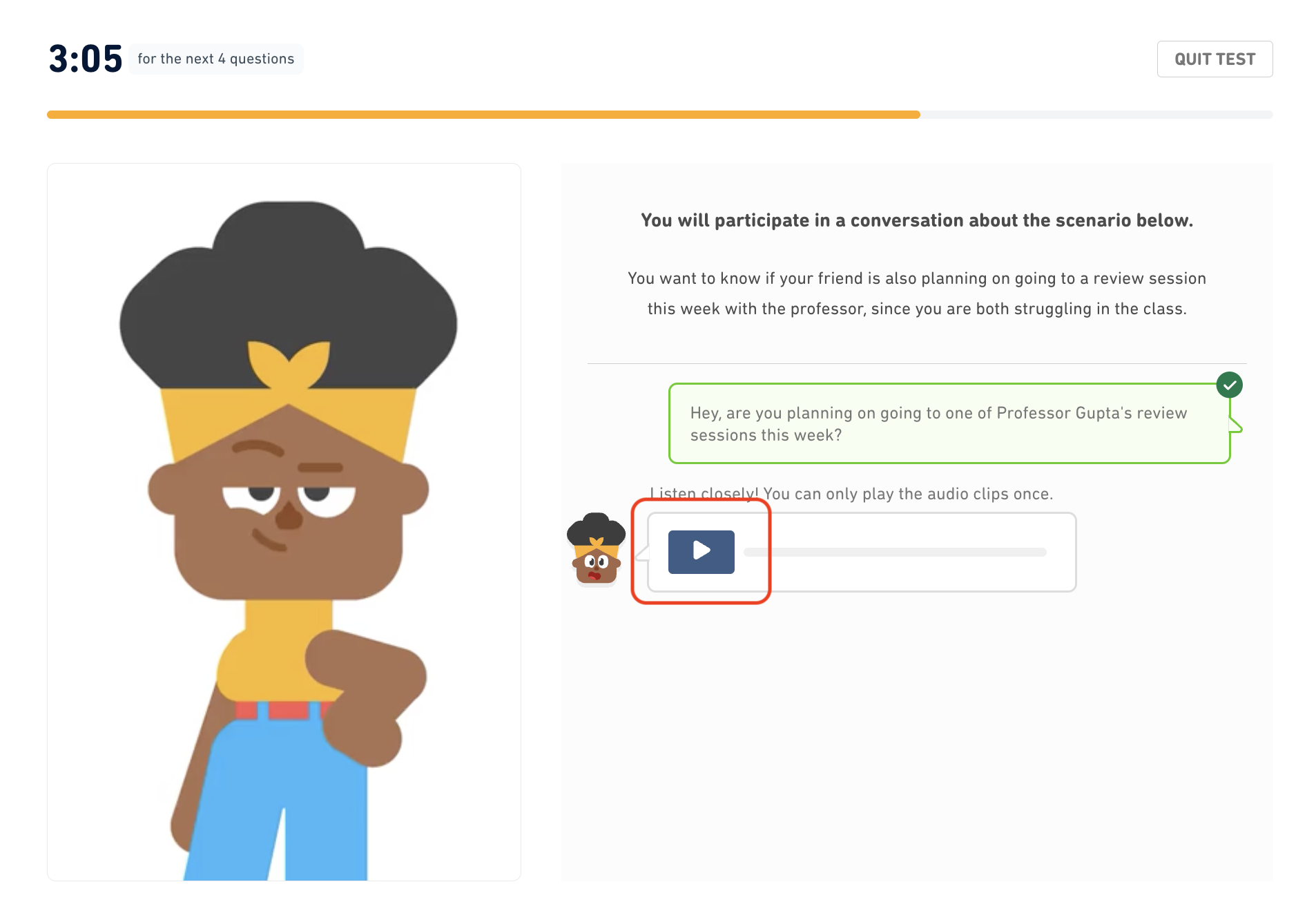 Interactive Listening - Guide to Duolingo English Test Question (2026)