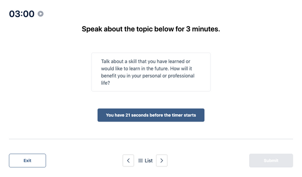 50 Duolingo English Test Speaking Topics with Answers