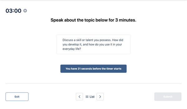 50 Duolingo English Test Speaking Topics with Answers