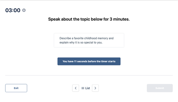 50 Duolingo English Test Speaking Topics with Answers