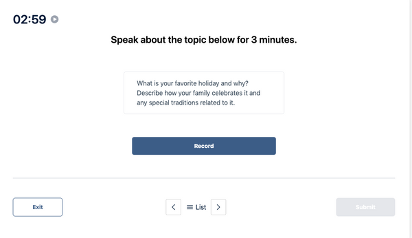 50 Duolingo English Test Speaking Topics with Answers