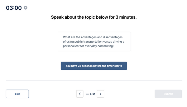 50 Duolingo English Test Speaking Topics with Answers
